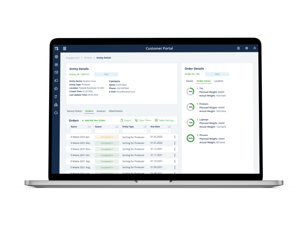 Waste Management for EPR and PRO › Evreka